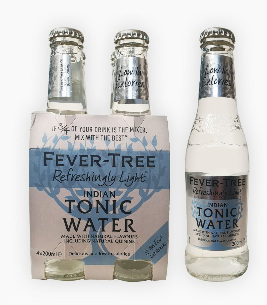Fever Tree Refreshingly Light Indian Tonic W. 4x20cl – Il Piacere dell ...