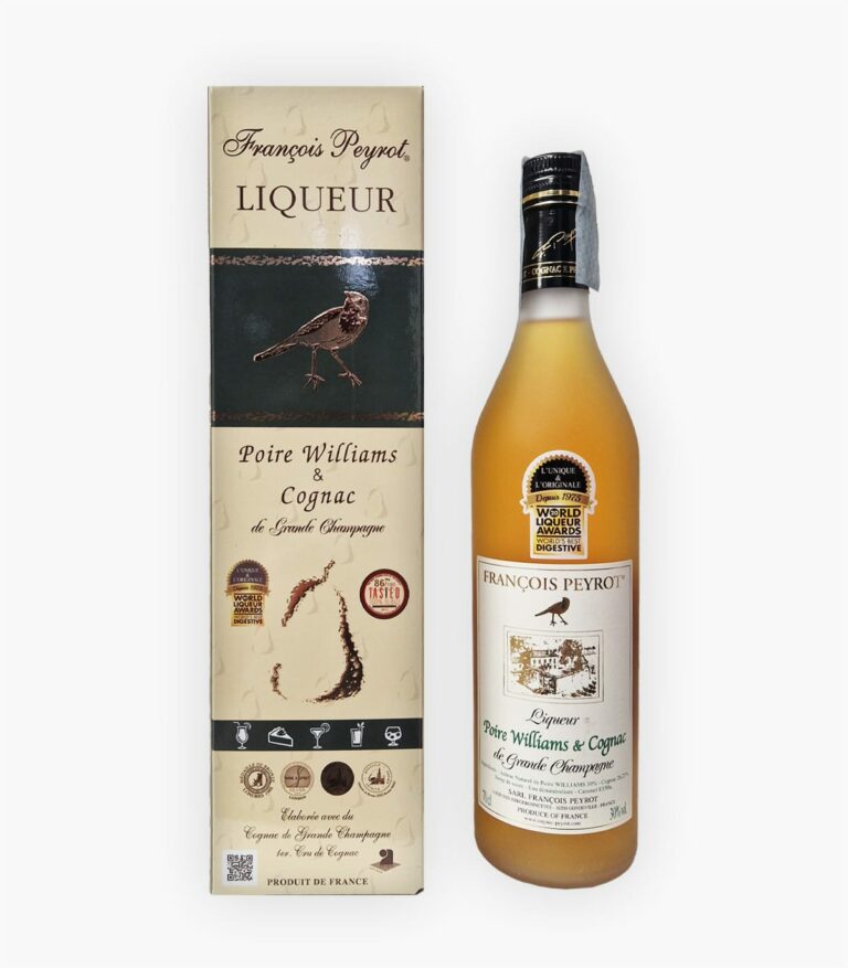 Peyrot Liquore Pere Williams & Cognac 70cl – Il Piacere dell'Acqua